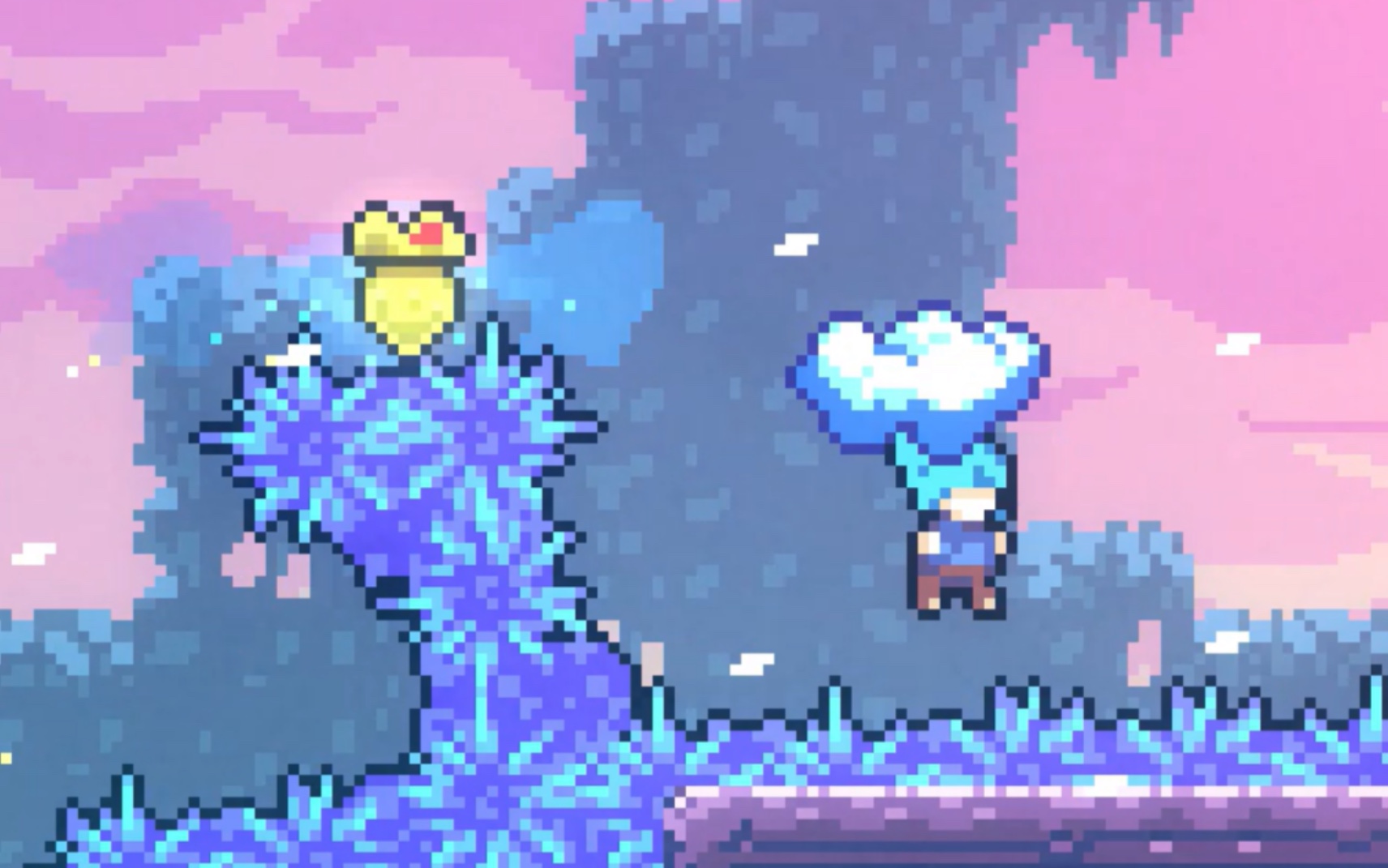 【蔚蓝celeste】7B金草莓_哔哩哔哩_bilibili