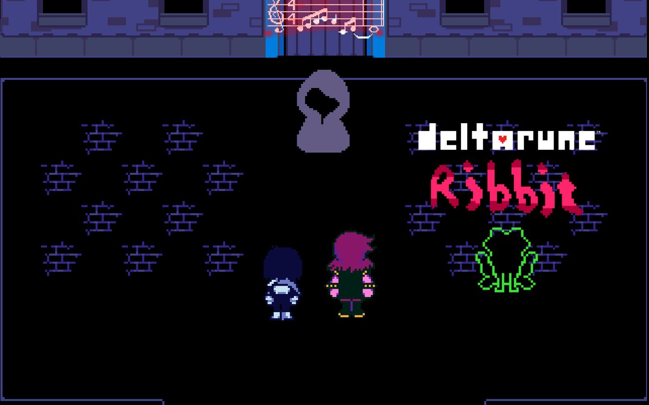 【Deltarune 生草mod Ribbit 】以生草的方 式 完成了 DR速 通（大嘘）_哔哩哔哩bilibili