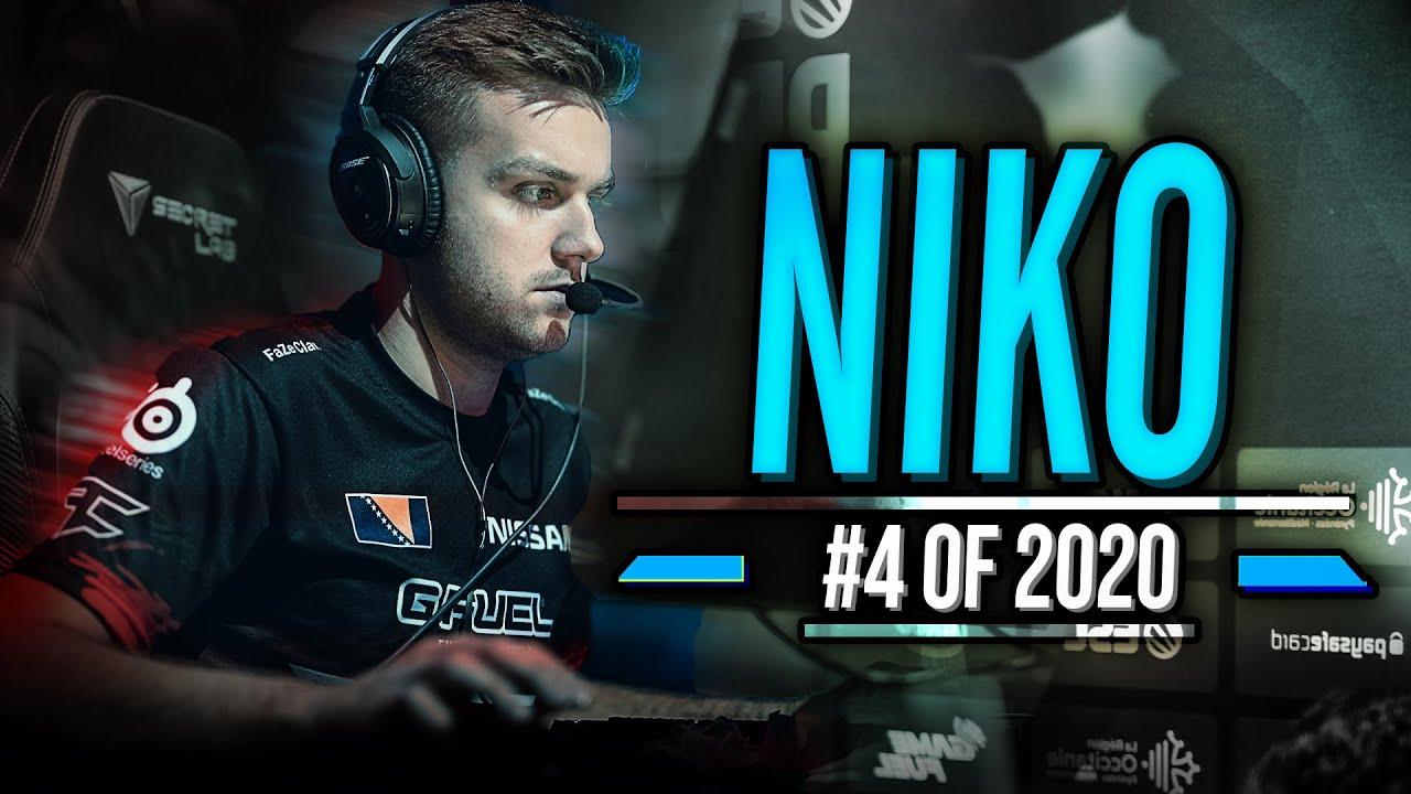 【CSGO】NiKo——A队克星? HLTV.org's #4 Of 2020_哔哩哔哩_bilibili