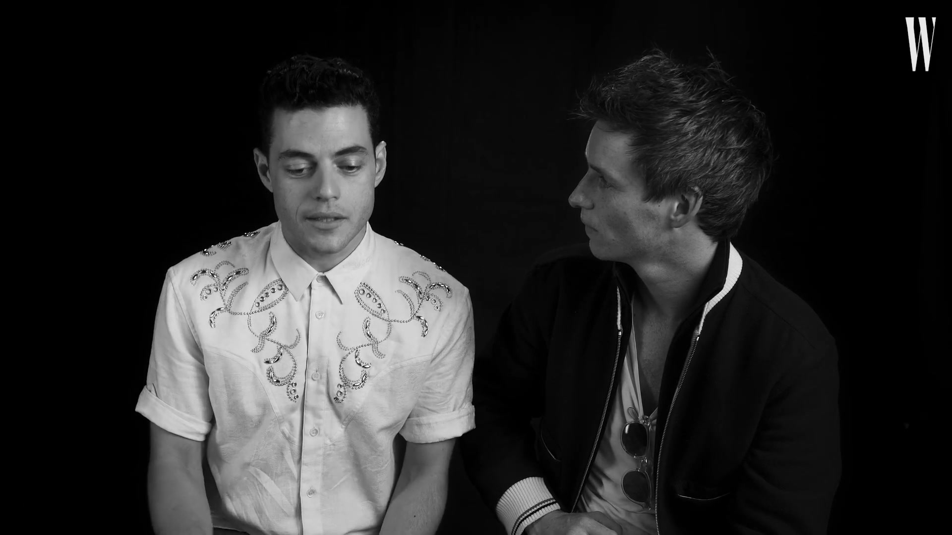 Rami Malek and Eddie Redmayne | W Magazine_哔哩哔哩_bilibili