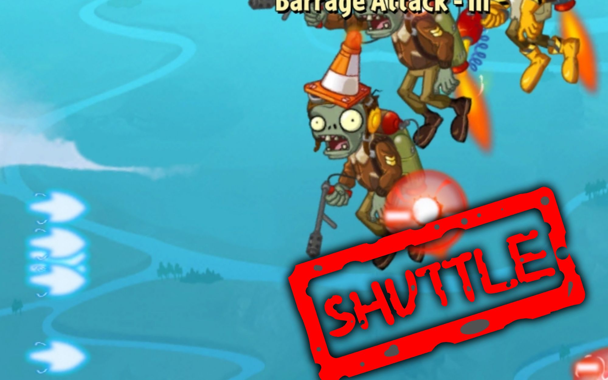 国际版的天空16！|【华人】《PvZ 2 SHUTTLE》大概是最终版的壮植凌云测试_植物大战僵尸2