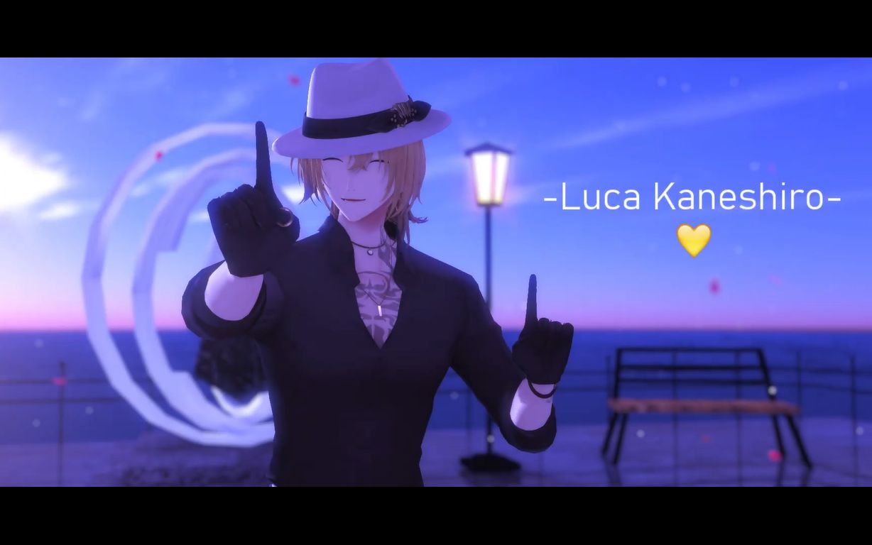 【にじさんじMMD】Blinding Lights （Luca Kaneshiro/ルカ・カネシロ）nor_哔哩哔哩_bilibili