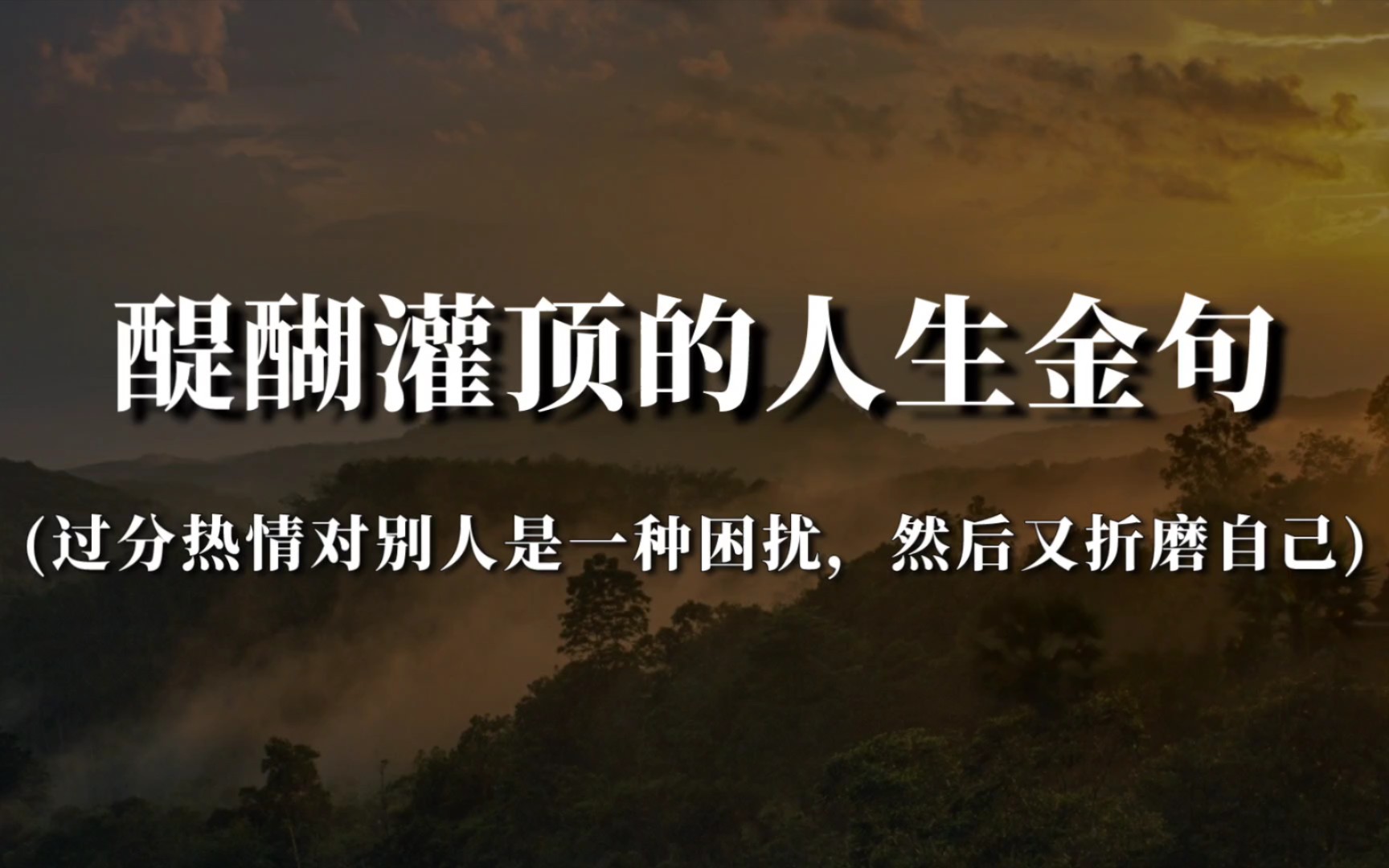 世界上任何书籍都不能带给你好运,但它们能让你悄悄成为你自己”|醍醐灌顶的 哔哩哔哩
