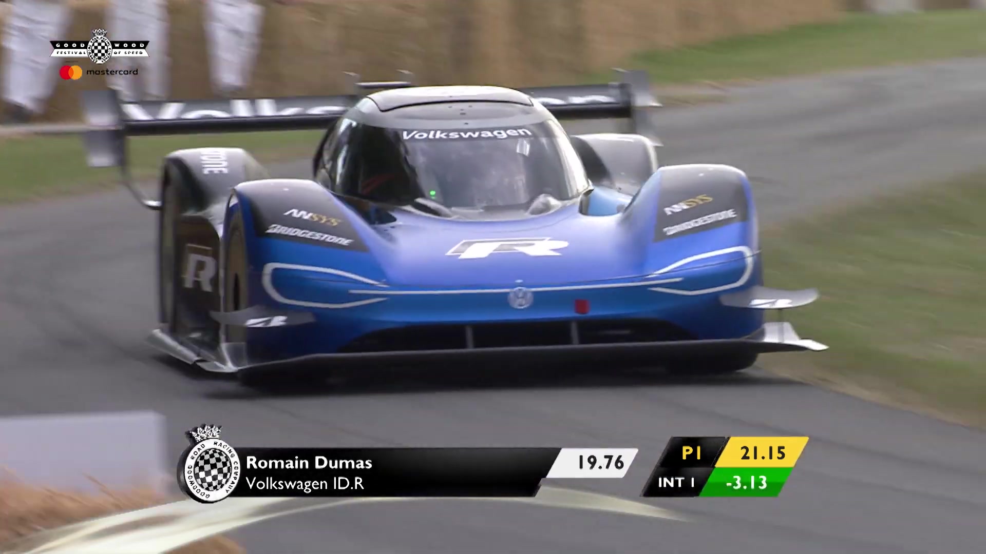 39'90！我破我自己-大众IDR在Goodwood 爬山跑圈中再次创下新纪录 打破了前一天在这里刚刚创下的41'18的赛道纪录~~_哔哩哔哩 ...