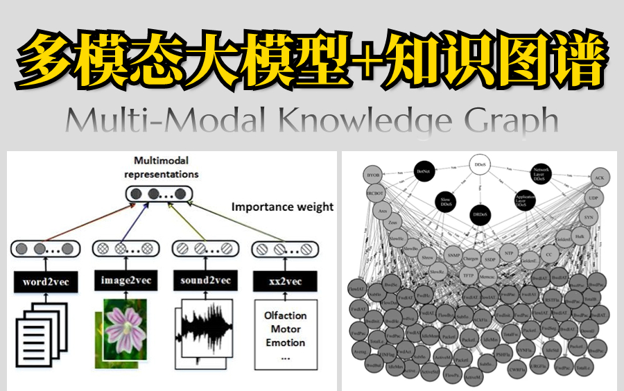 【多模态知识图谱入门到精通】医疗、金融领域知识图谱、多模态模型代码讲解一次讲完！附多模态大模型深入讲解，三天带你从入门到精通！-降低心率开心 ...
