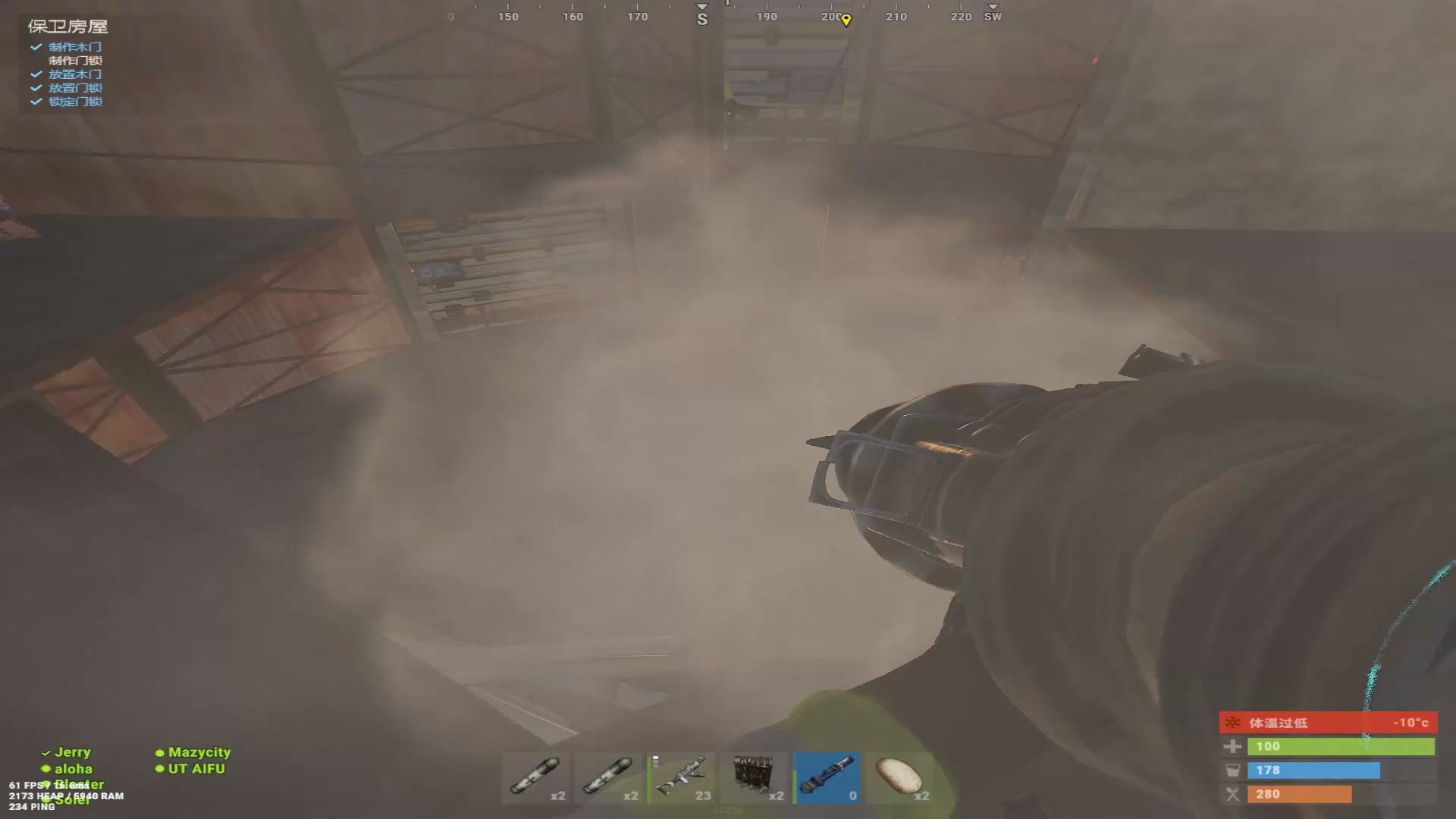 rust官服pvp online raid_哔哩哔哩_bilibili