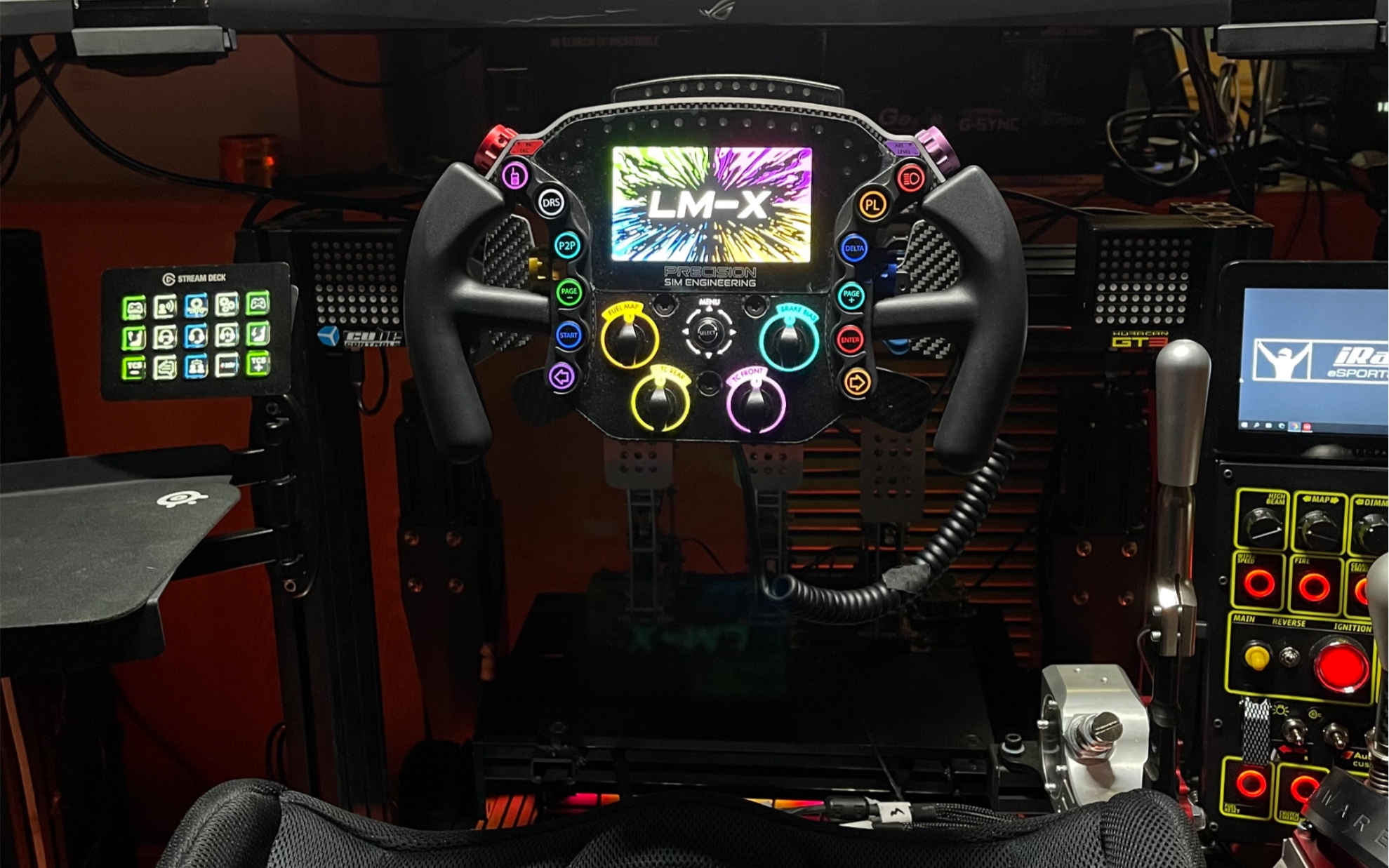 precision sim engineering LM-X 初次体验 ACC MONZA 488GT3_哔哩哔哩_bilibili