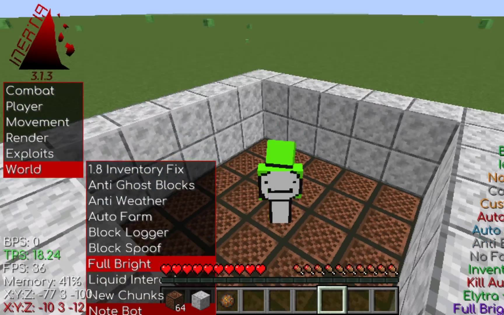 【我的世界】Inertia_Client的NoteBot功能_哔哩哔哩_bilibili