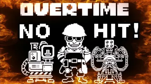 【Undertale/Overtime】TF2の机械风暴！！！全新重置版dell战全阶段一命无伤！！！！_游戏热门视频
