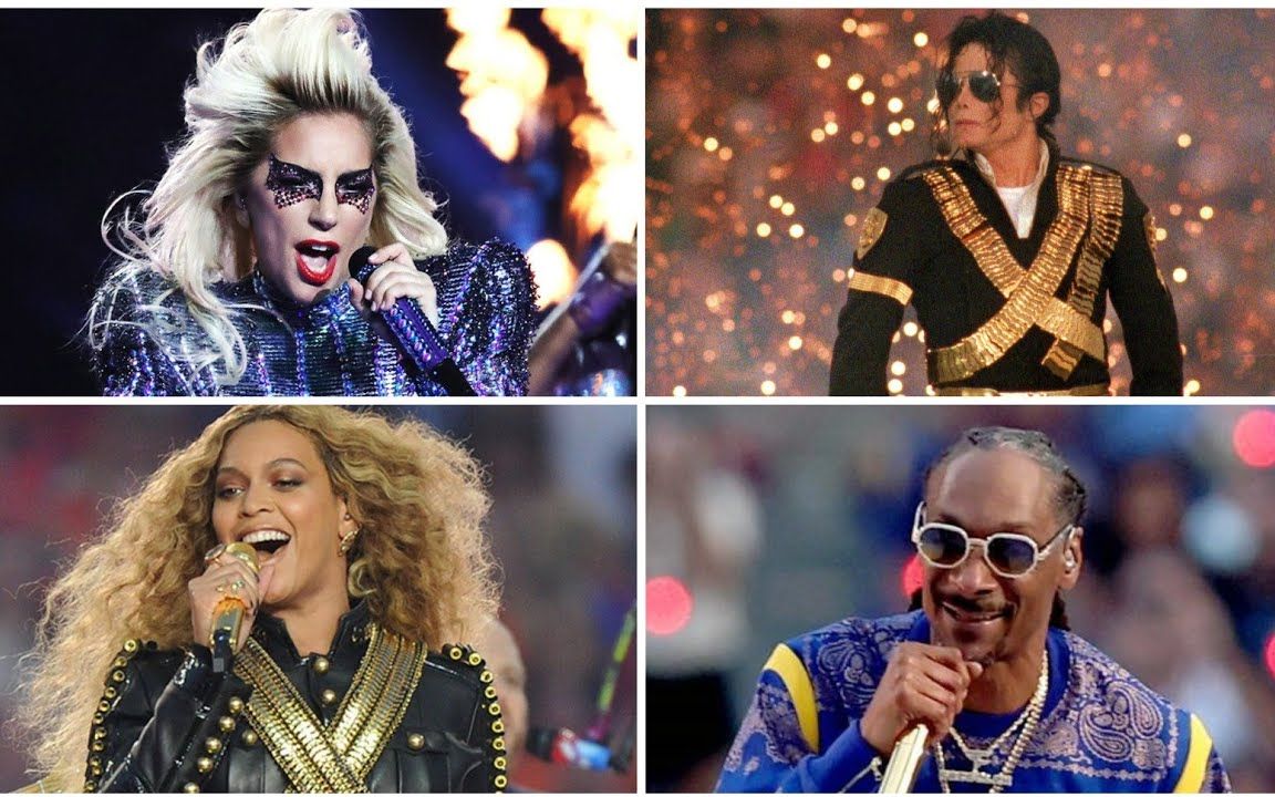 超级碗中场秀历年回顾 (1990-2022) 美国春晚精彩时刻_哔哩哔哩_bilibili