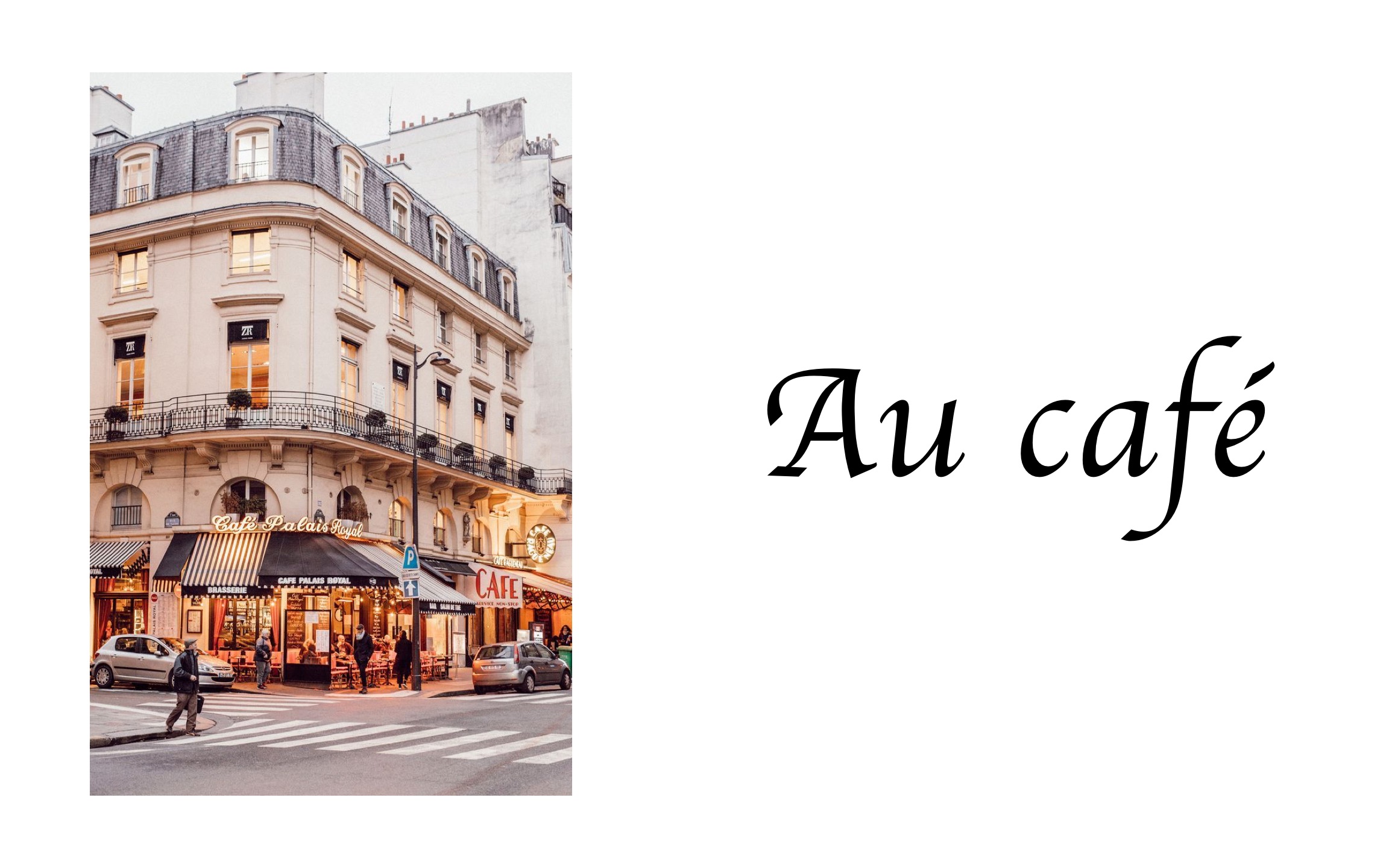 【情景法语】如何用法语在咖啡馆点餐？【Au café 在咖啡馆】_哔哩哔哩_bilibili