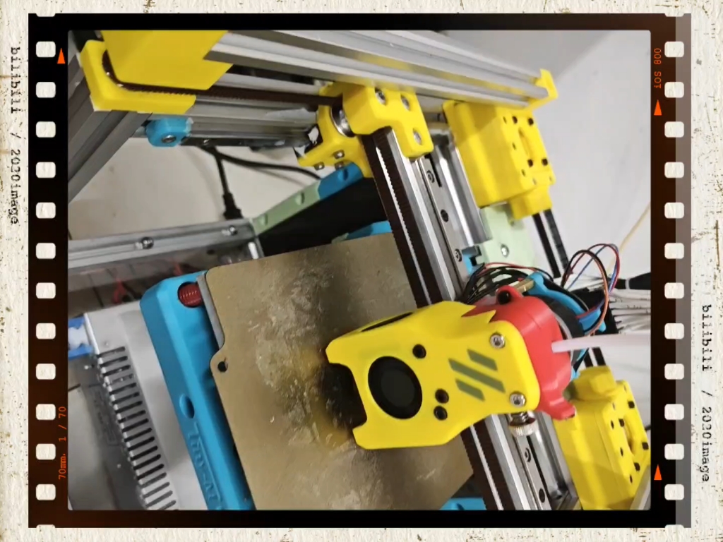 Voron Tiny-M 打印日常： Mini Stealthburner挤出头【4K】