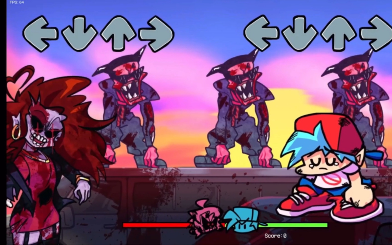 FNF里的神曲———Star catcher mod（星空模组）———岳母大人周的第三首歌曲！_哔哩哔哩bilibili