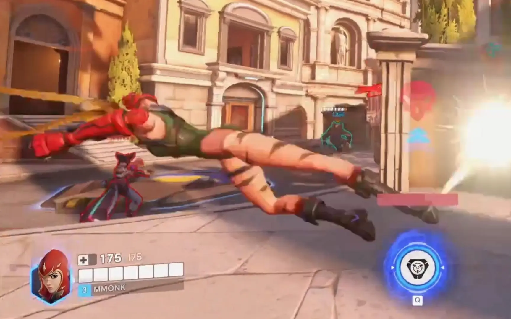 【Mmonk】OA表演赛，和世界冠军小孩一起OW_哔哩哔哩bilibili_街霸