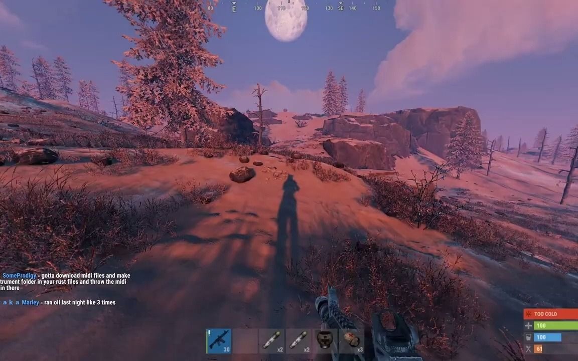 【RUST】独狼生存DAY2，离线曹家，直接起飞_哔哩哔哩_bilibili