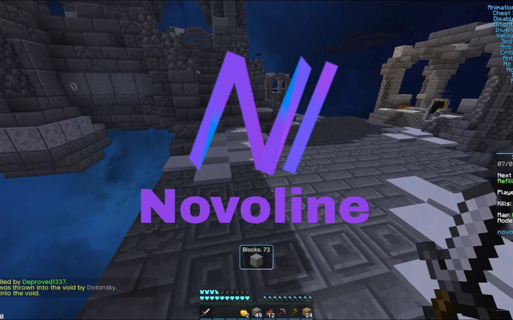 ft.novoline insane bypass Hypixel