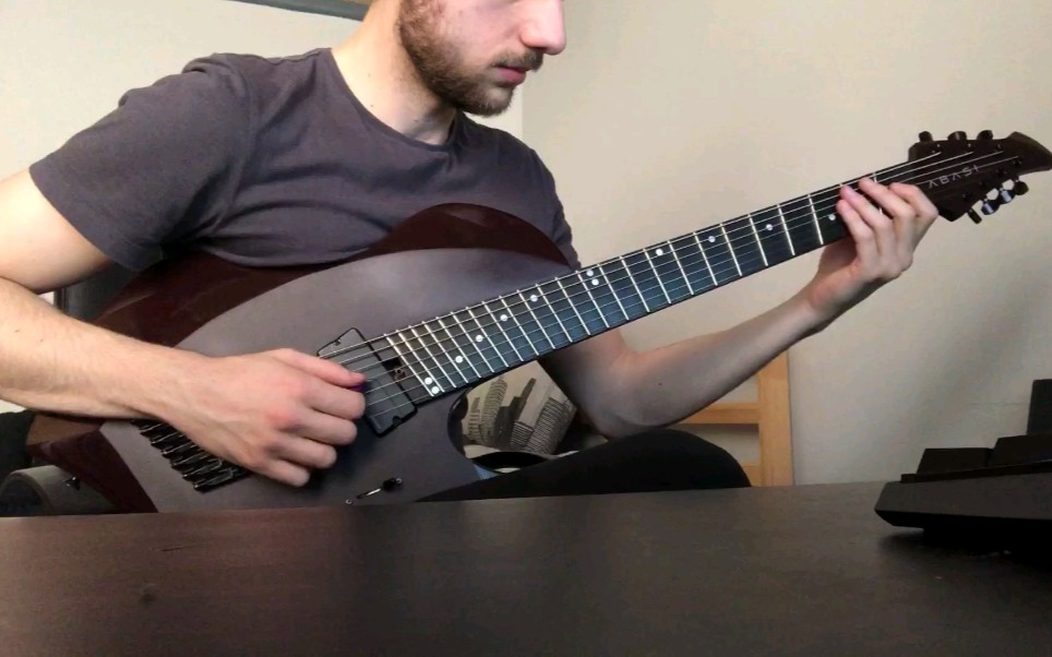 Stephen Taranto solo for the Jared Dines Shred 2019 video._哔哩哔哩_bilibili
