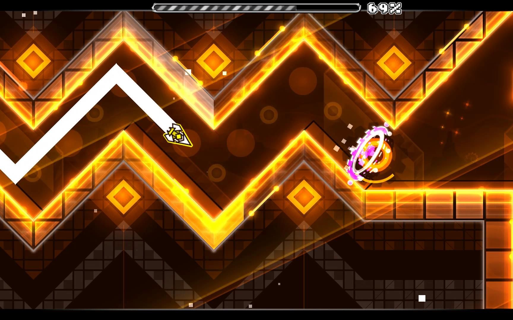 【GD】Flares，10☆ez demon_哔哩哔哩_bilibili