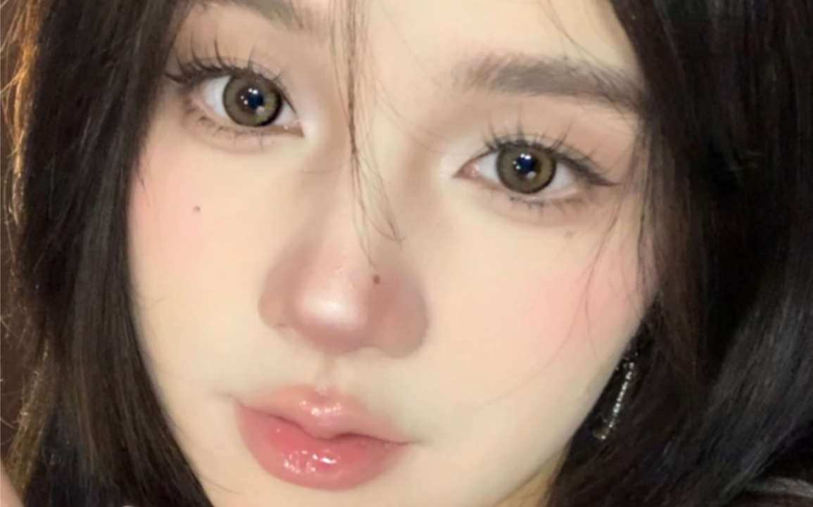画了一次还想画！轻混血娃娃脸妆！ 哔哩哔哩