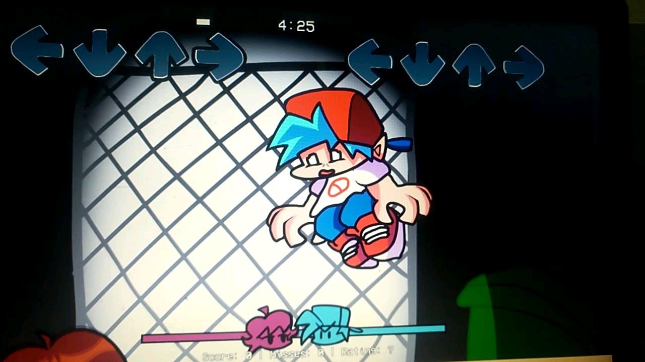 FNF电脑～之模组but Boy friend andDies（Goodbye world）嘿嘿_音游热门视频