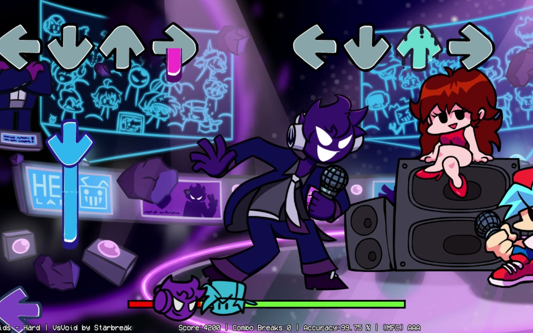 好听的Void第一阶段-30且社牛-FNF Void频道-哔哩哔哩视频