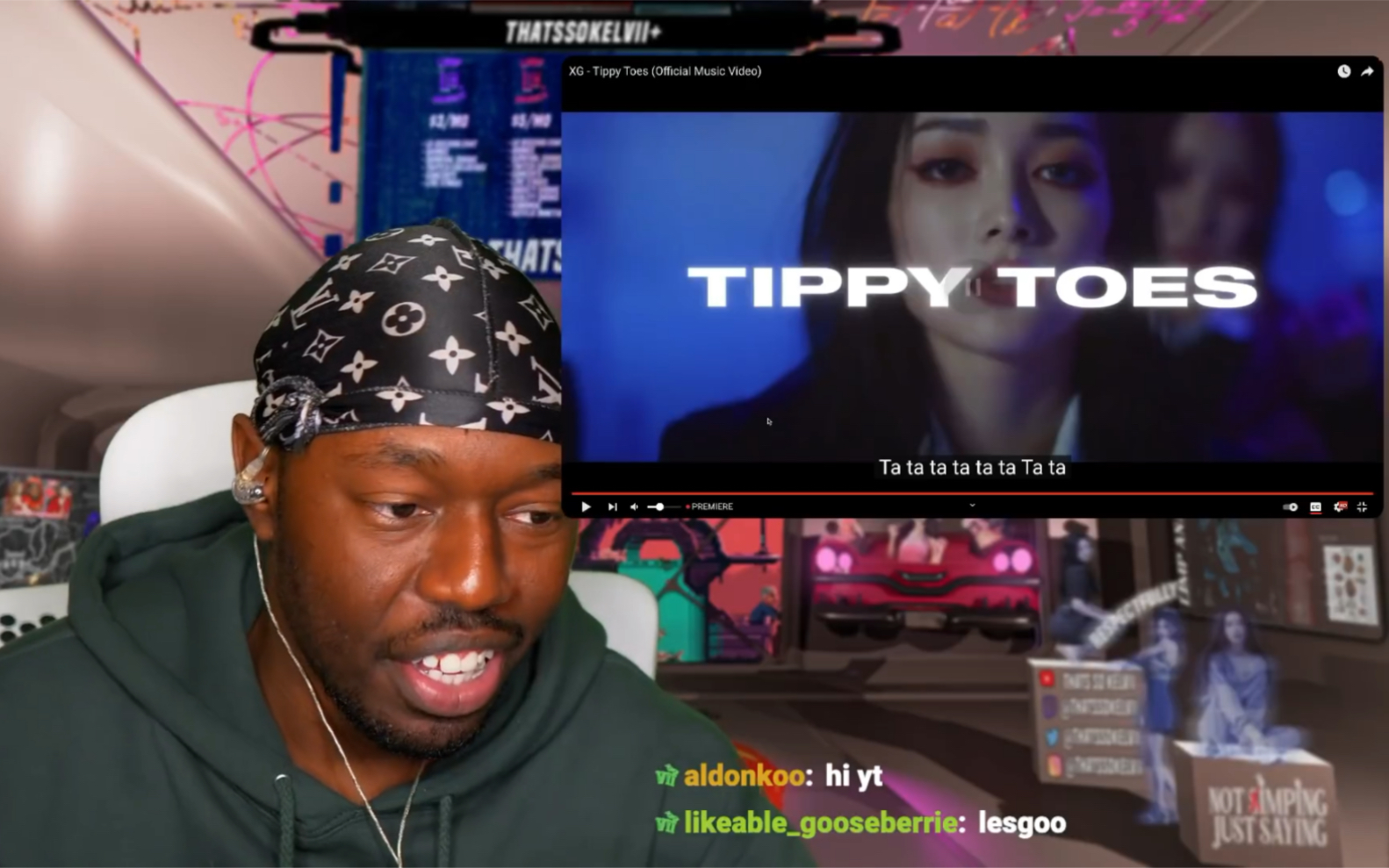 【中字】[XG | Reaction] 黑人小哥观看女团XG mv Tippy Toes反应：MV Tippy Toes 是一个警告！！！_哔 ...