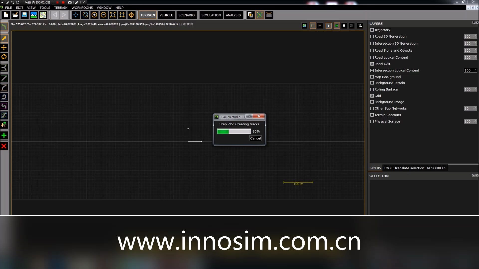 SCANeR Studio导入OpenDrive地图文件_哔哩哔哩_bilibili