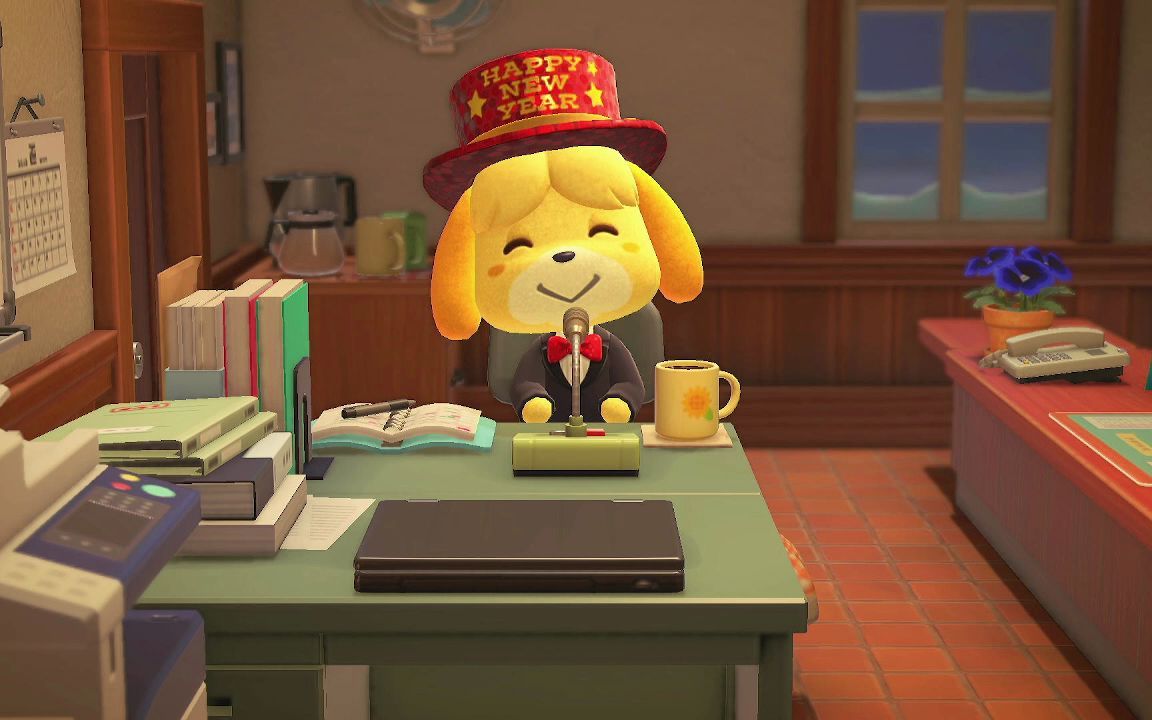 动森跨年倒计时！新年快乐！_哔哩哔哩bilibili_动物森友会