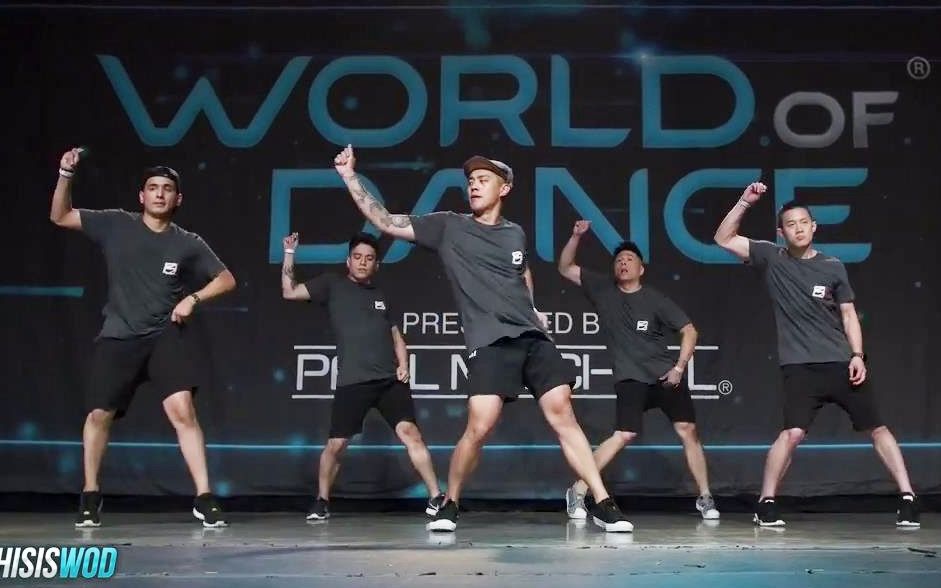 【男生骚起来不得了】大神Brian帅气五人齐舞WOD表演Twork It Out_哔哩哔哩_bilibili