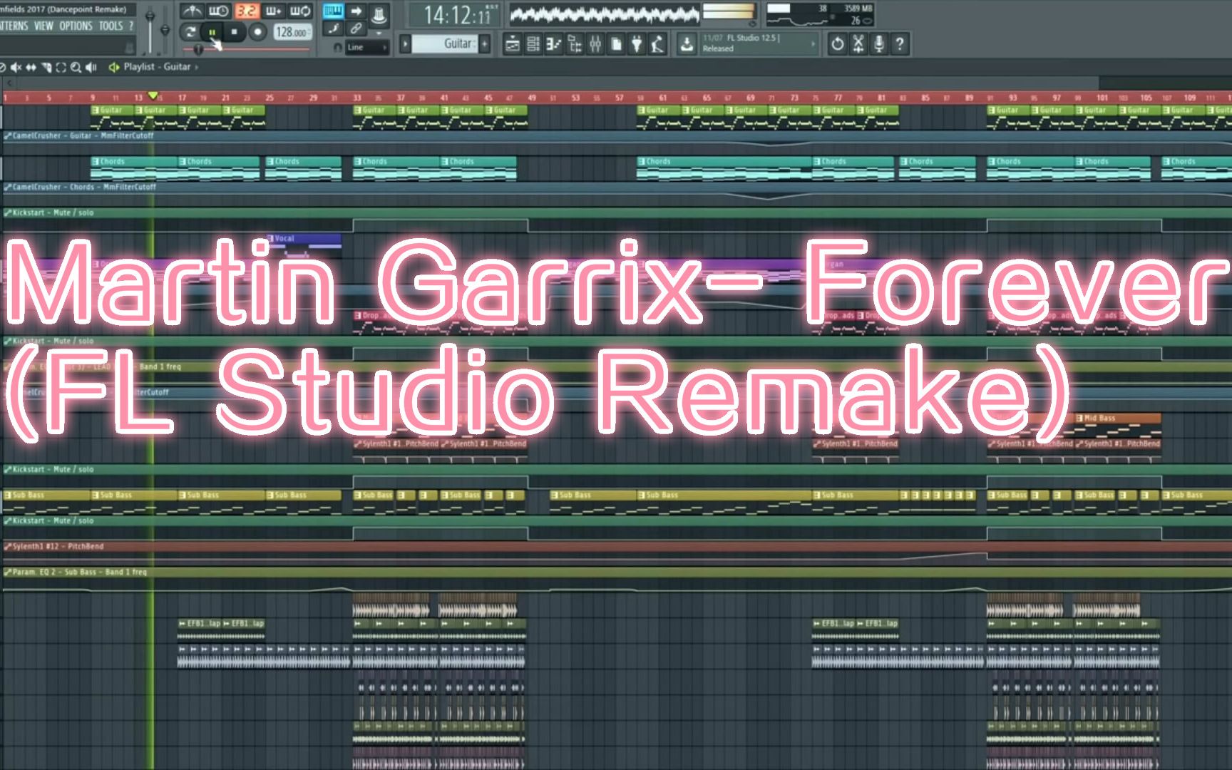 【工程分享】Martin Garrix - Forever (FL Studio Remake) 超高质量工程文件_哔哩哔哩_bilibili