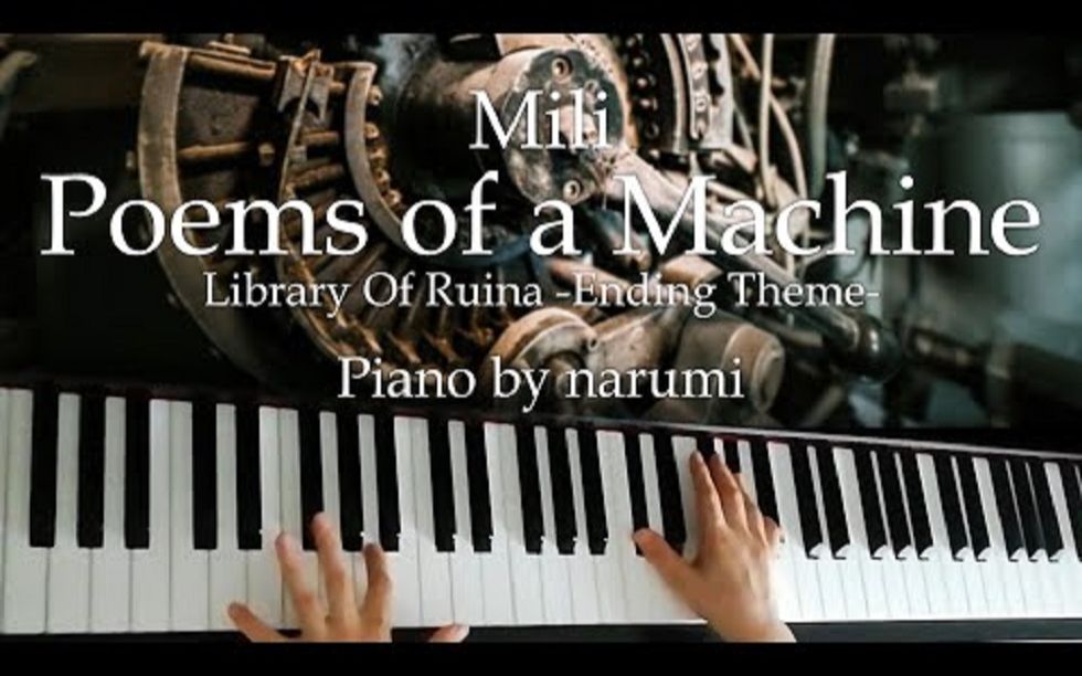 Mili - Poems of a Machine [ Library Of Ruina ] / piano cover by narumi ...