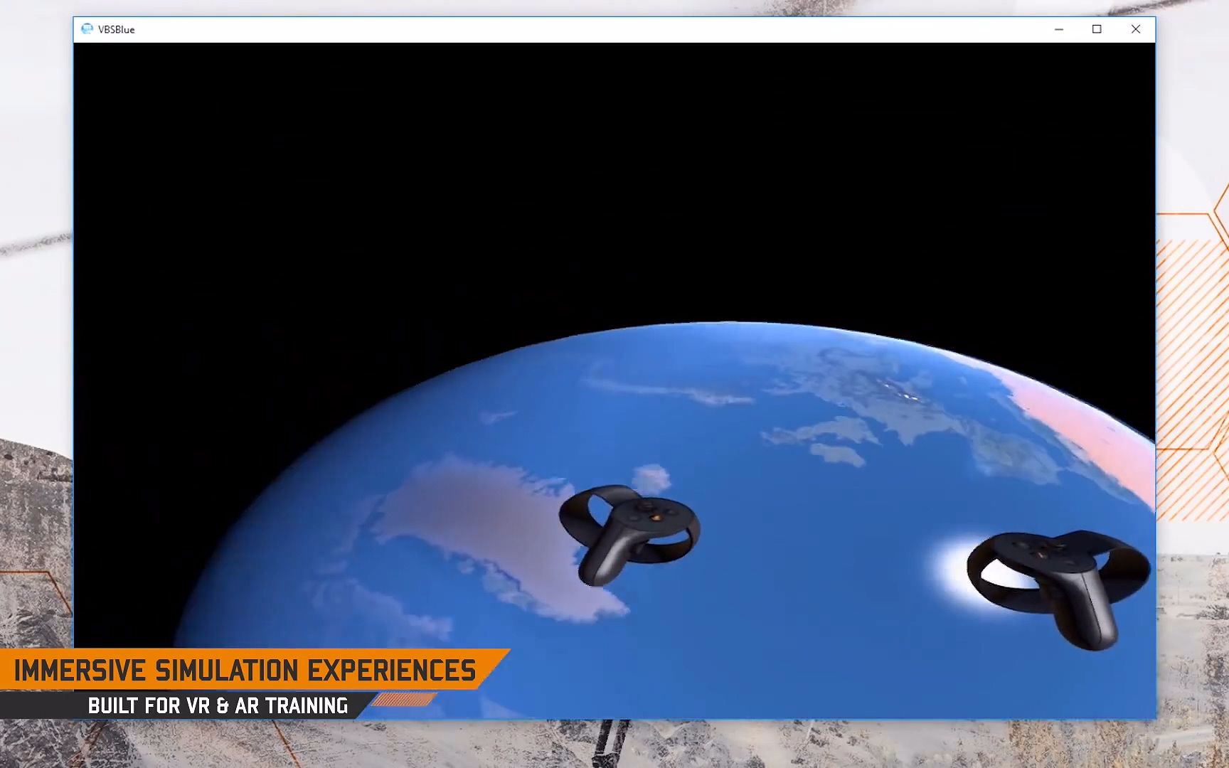 虚拟战场空间3（VBS 3）全地球渲染演示_哔哩哔哩_bilibili