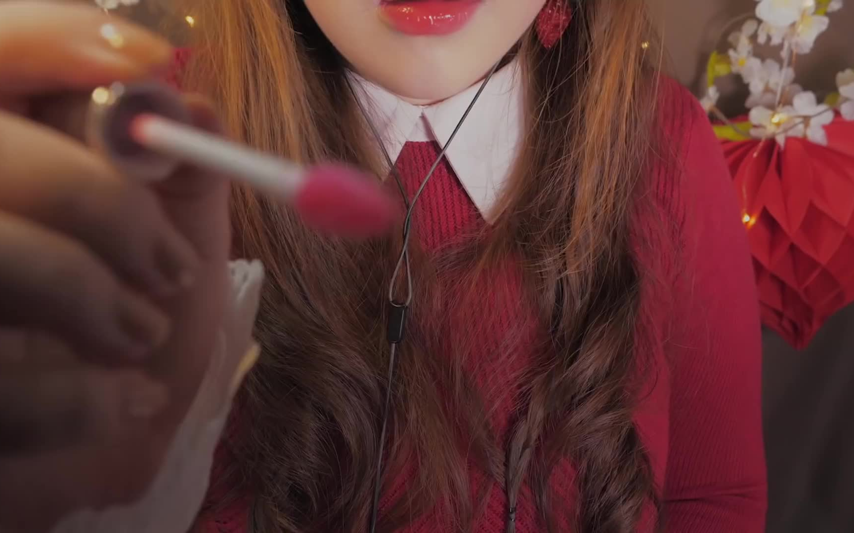 ppomo在嘴唇上涂口红????老番茄的asnr_哔哩哔哩_bilibili