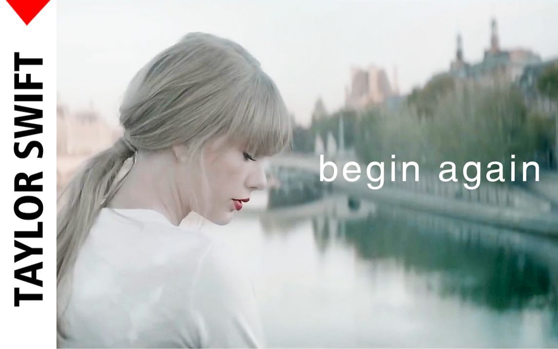 Taylor Swift Begin Again Album Cover