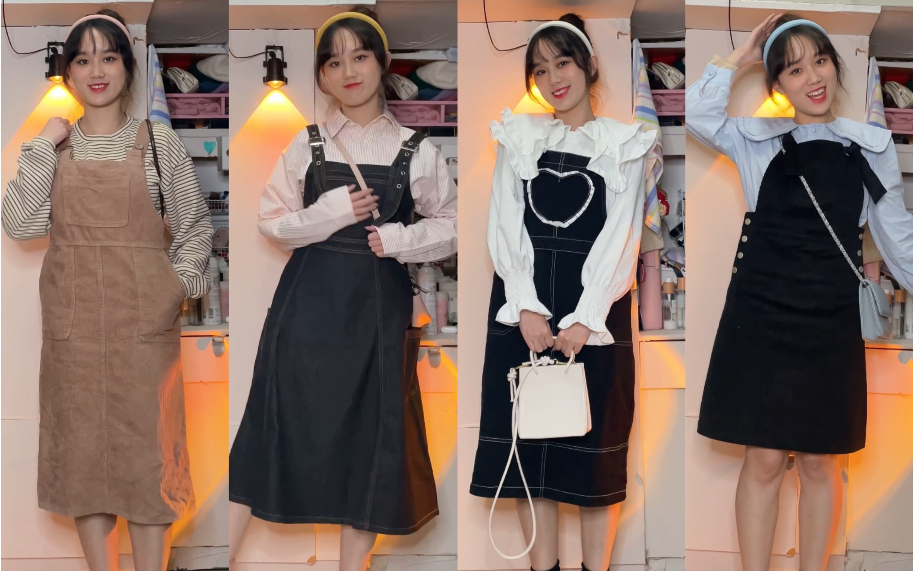 均价90r｜背带裙合集｜超高性价比 - 哔哩哔哩