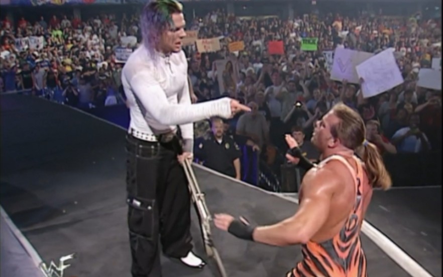 【4★】Jeff Hardy vs. Rob Van Dam – 2001.WWF/WCW/ECW Invasion；WWE硬核冠军赛_哔哩哔 ...
