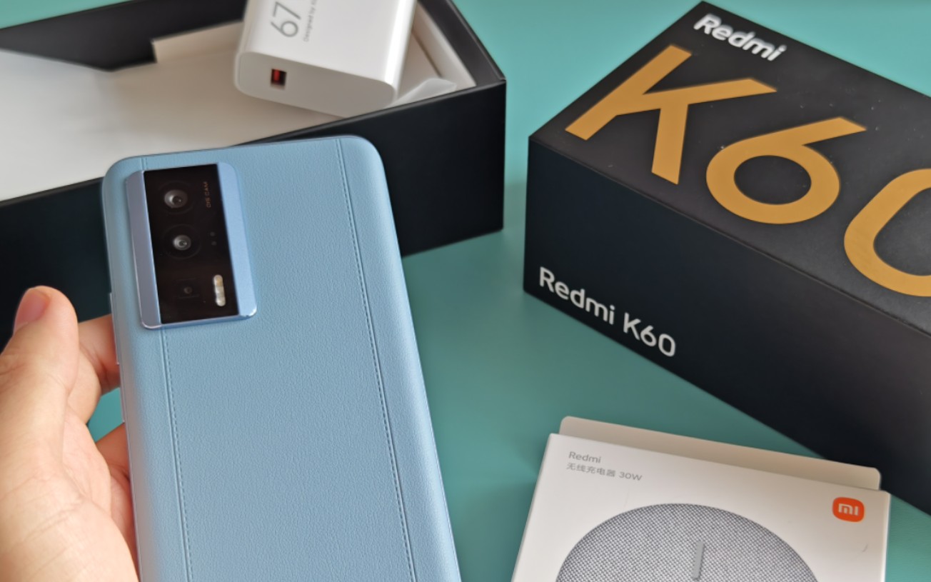 线下买的红米K60开箱！！2000多就能享受到素皮和无线充也太爽了吧！ - 哔哩哔哩