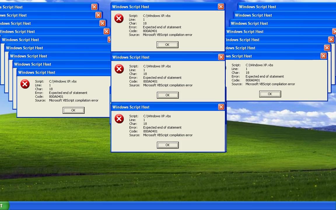 Windows XP Crazy Error_哔哩哔哩_bilibili