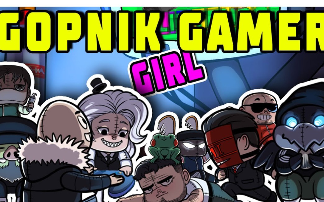 Alan Aztec - Gopnik Gamer Girl 哥普尼克电玩娘 (feat. TeslasMoustache)_哔哩哔哩 ...