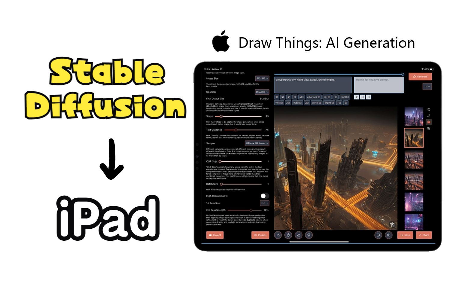 【StableDiffusion】在Ipad上玩StableDiffusion的AI图像生成！ - 视频下载 Video Downloader