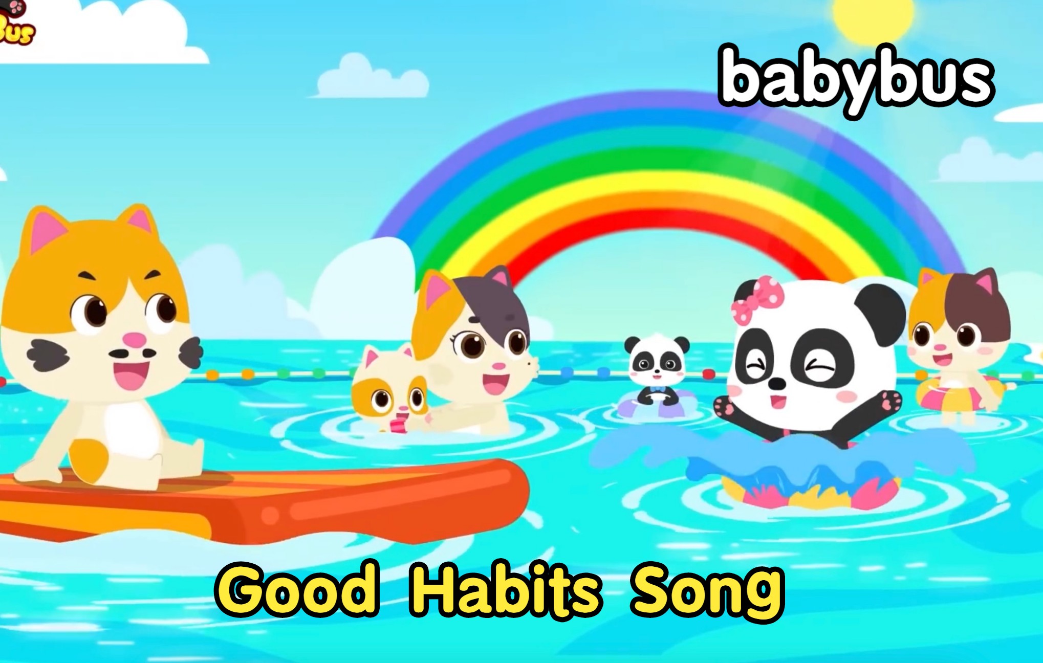 babybus幼儿启蒙英语歌曲动画系列 | Good Habits Song | Nursery Rhymes | Kids Songs_哔哩 ...