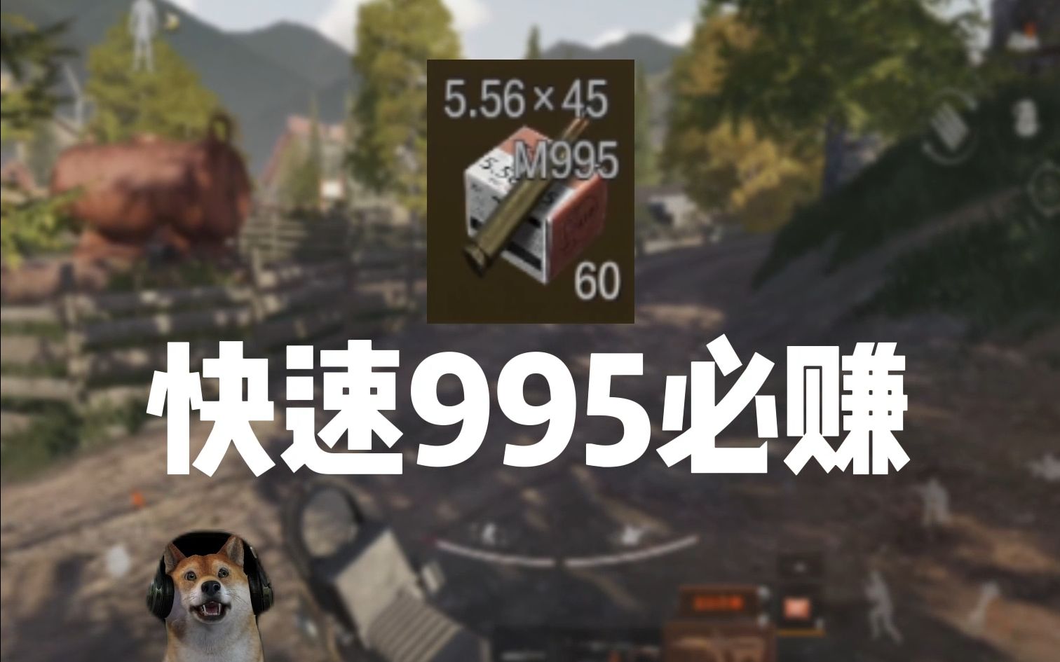 【暗区突围】快速995必赚-朴弟-朴弟-哔哩哔哩视频