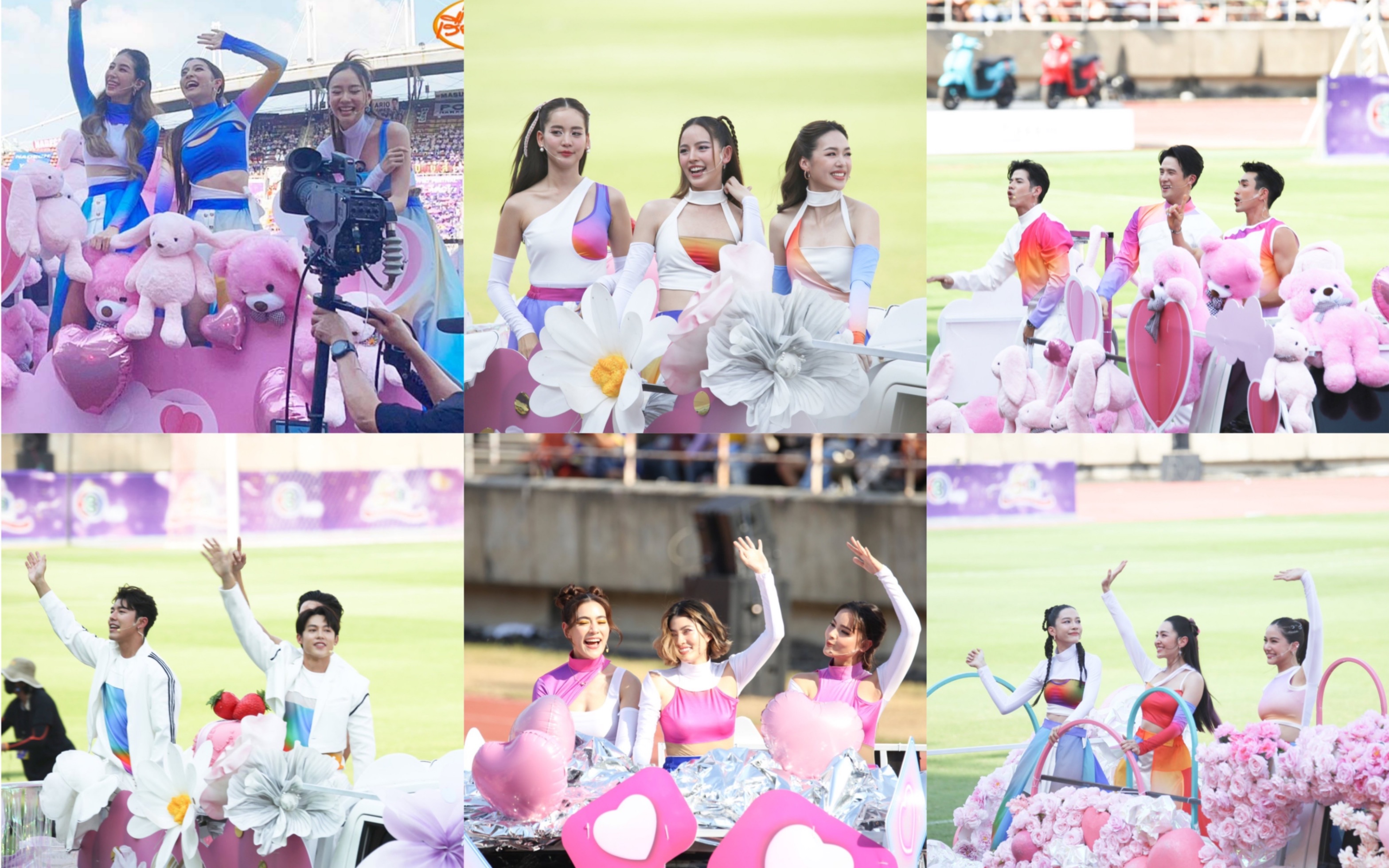 【泰国三台台庆2023】Nadech Yaya Mark Kim Mario B - 哔哩哔哩