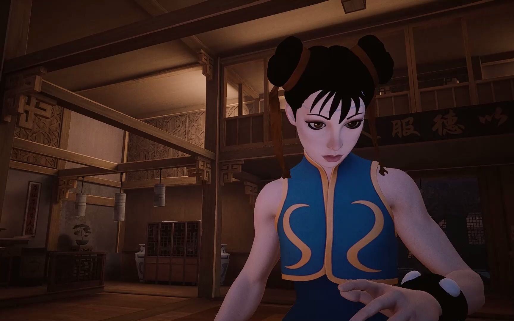 【师父sifu】春丽MOD展示_哔哩哔哩bilibili