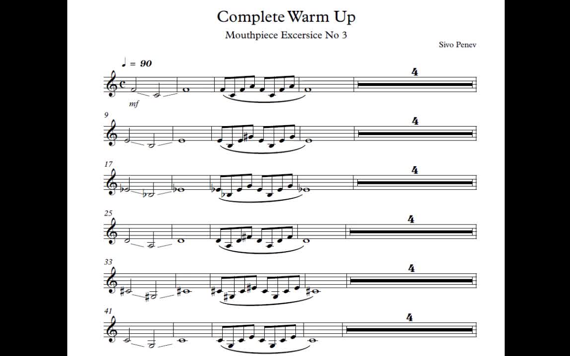 Trumpet Warmup-Easy Mouthpiece Buzzing Exercise 5min_哔哩哔哩_bilibili
