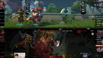 【Ti10淘汰赛】VG VS EG（查理斯解说 OB解说 Sccc解说 官方 四视角） 10.14比赛日 淘汰赛第三天_电子竞技热门视频