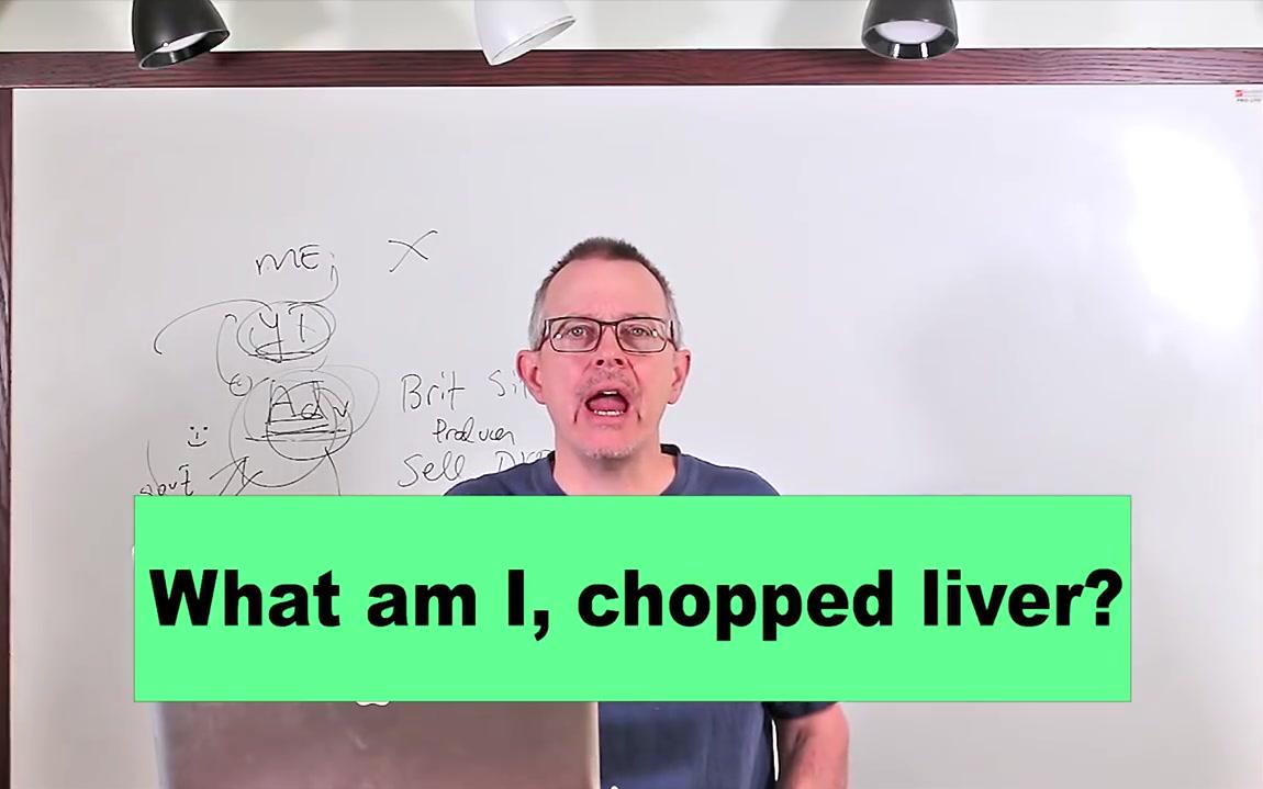 Learn English_ Daily Easy English 1197_ What am I, chopped liver_哔哩哔哩 ...