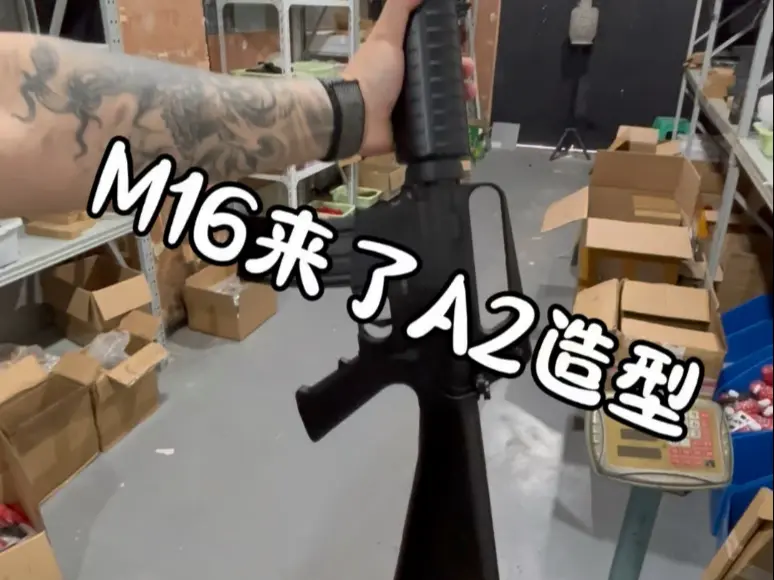 M16 A2造型，带冰波，冰齿，带火控_哔哩哔哩_bilibili