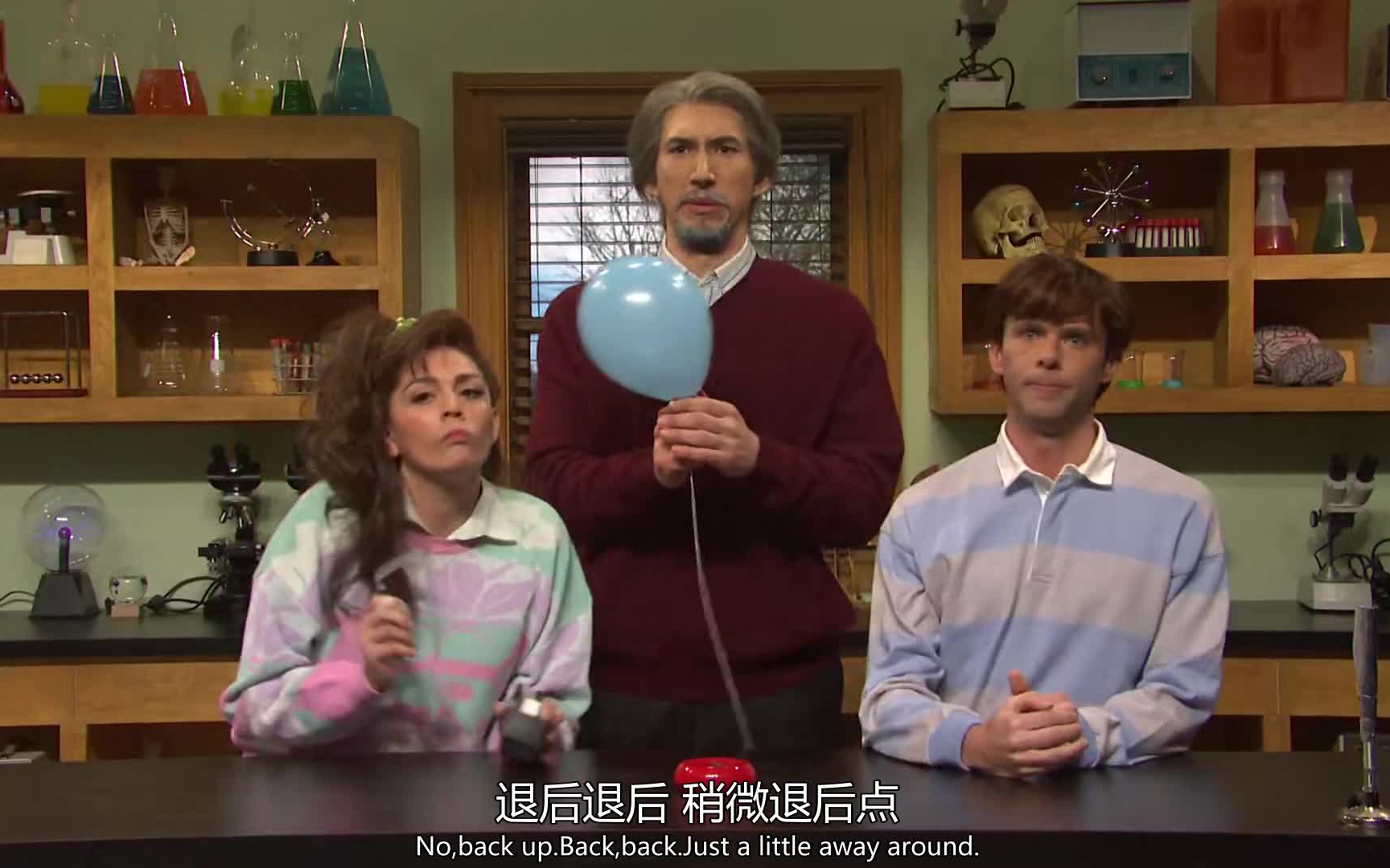 【SNL周六夜现场】趣味科学实验室，污污的学生，纯洁的老师，搞笑视频超清中英双字-Trash字幕组-Trash字幕组-哔哩哔哩视频