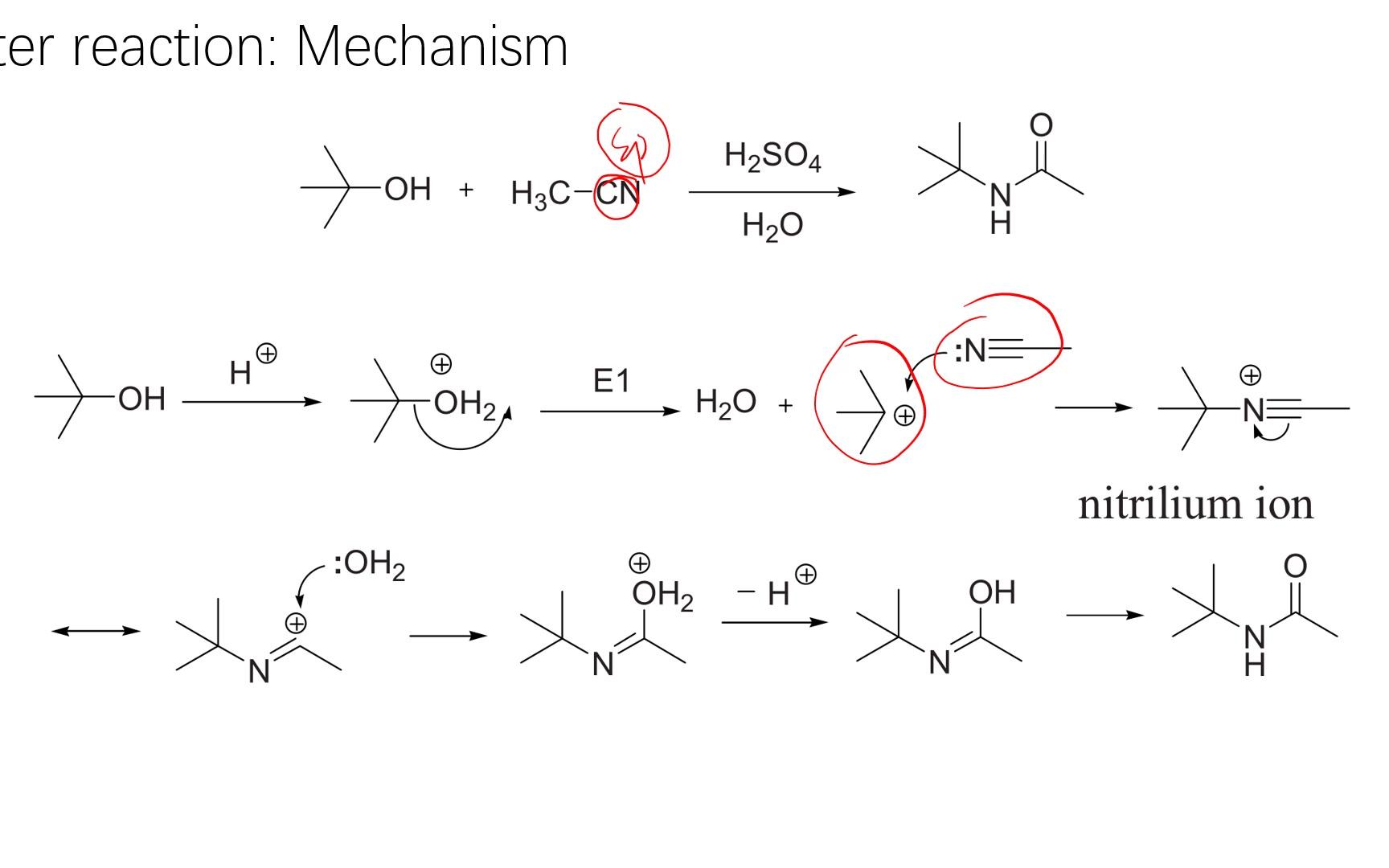 有机人名反应（227）：Ritter reaction_哔哩哔哩_bilibili